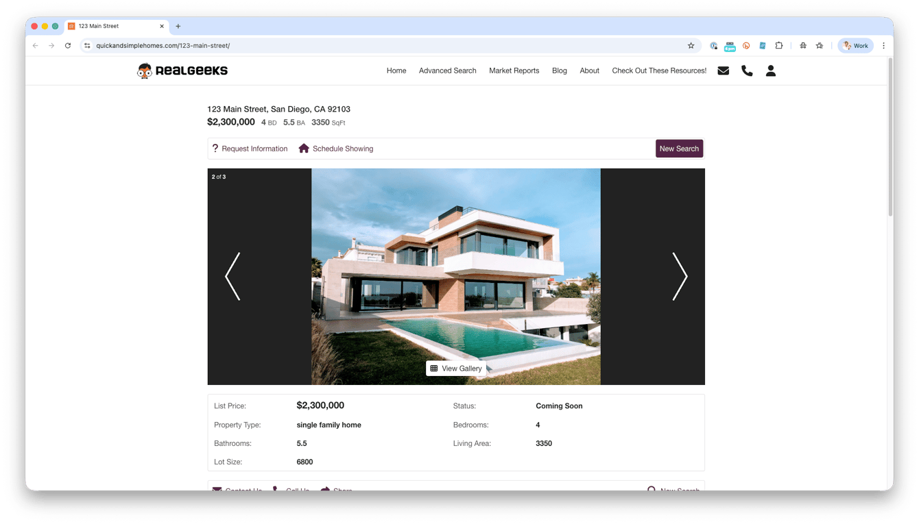 Page Overview - Overview of Pages You Can Create in Real Geeks
