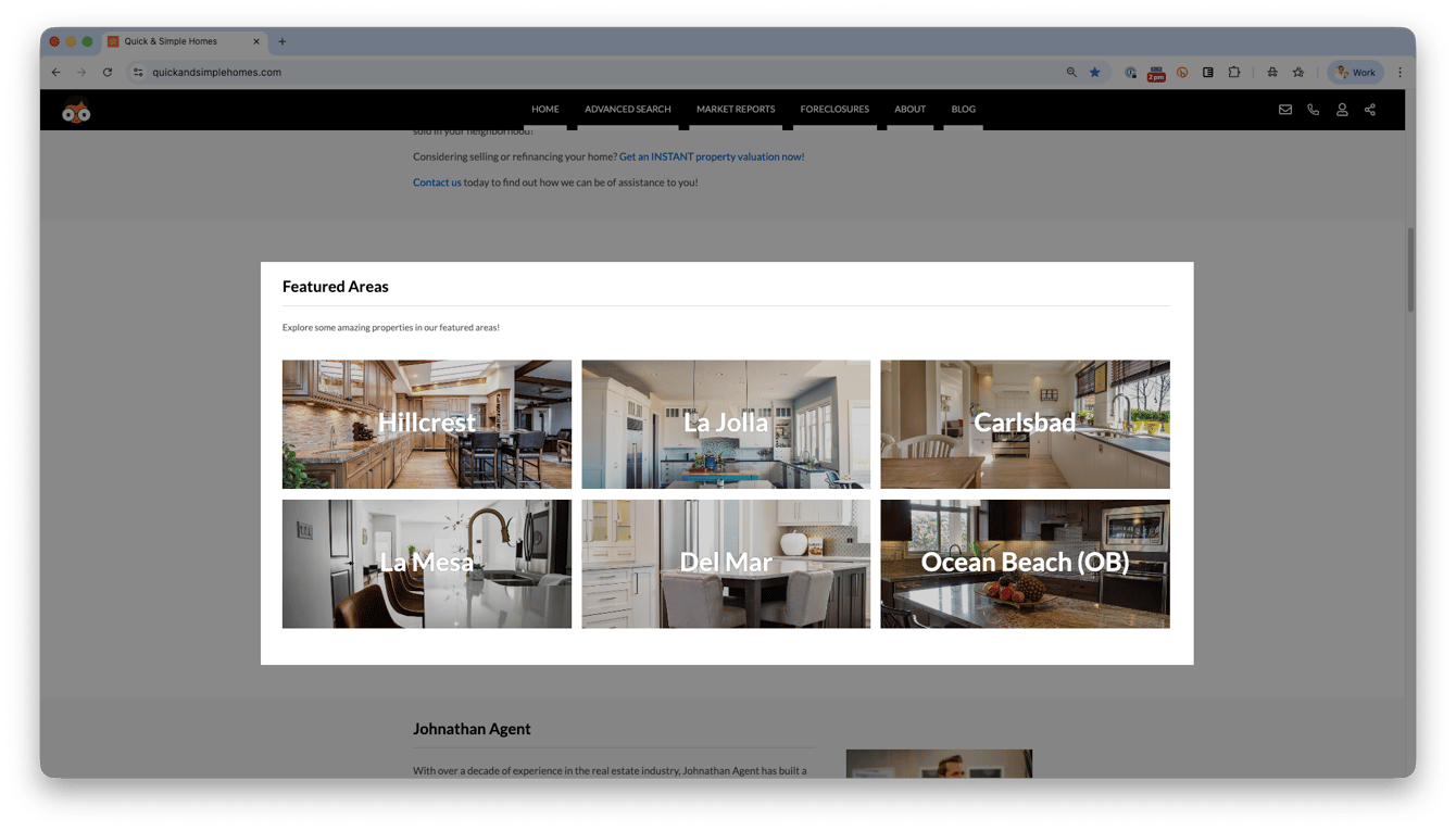 Create a Tile Group on Your Website Homepage